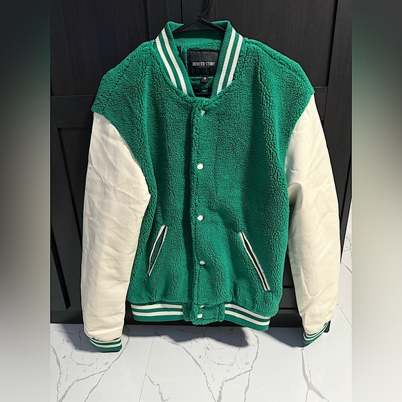 hunter story | Jackets & Coats | Hunter Story Bomber Jacket | Poshmark